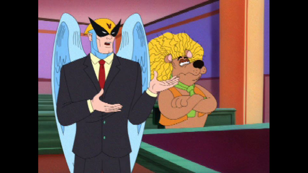 Harvey Birdman Juror In Court Harvey Birdman Attorney At Law Adult Swim