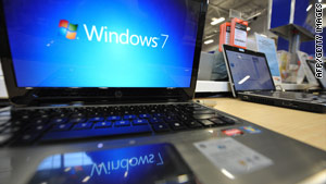 Microsoft help desk less busy after Windows 7 - CNN.com