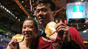 Chinese couple cap comeback with figure skating gold - CNN.com