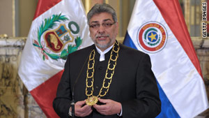 Paraguay's President Lugo diagnosed with cancer - CNN.com
