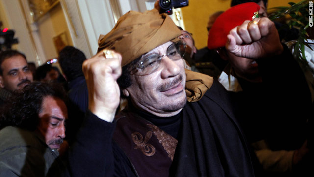 It's long past time for Gadhafi to go - CNN.com