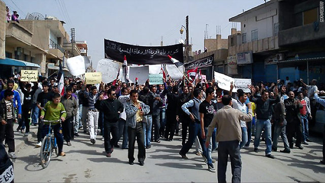 Protests ripple across Syria; at least 7 dead - CNN.com