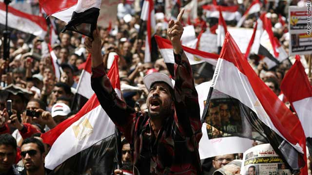Protesters gather in Tahrir Square to pressure Egyptian military - CNN.com