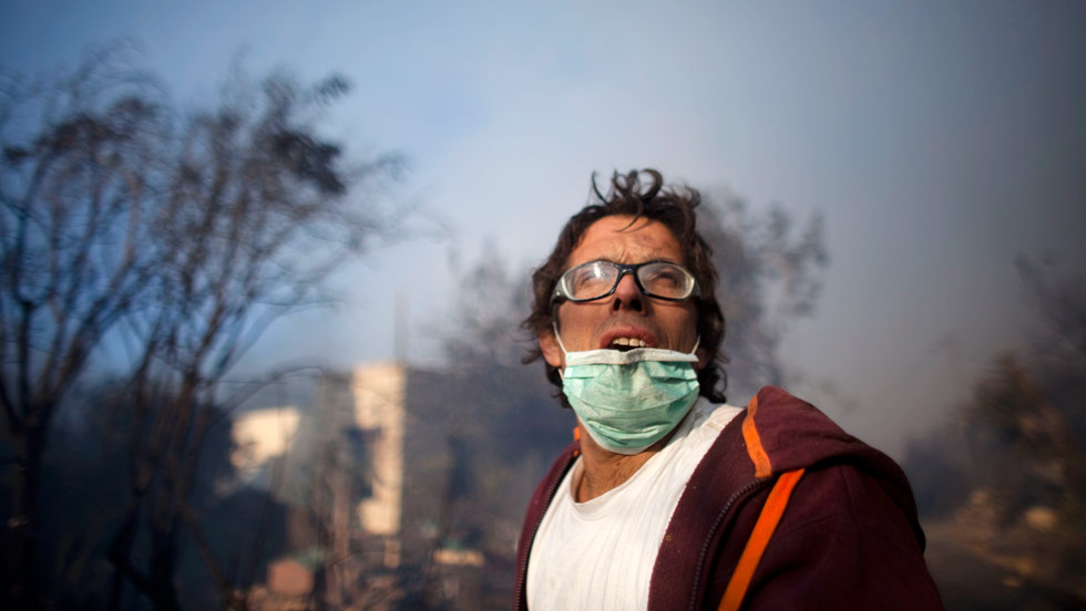 Israeli wildfire: Photos