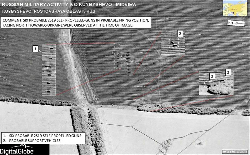 Where are the Russian forces in Ukraine?