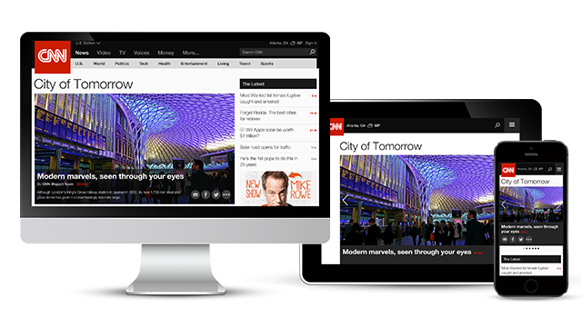 Experience the all new CNN.com