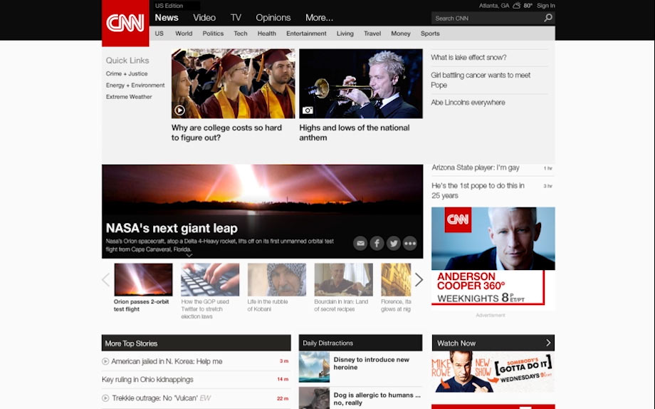 Experience the all new CNN.com